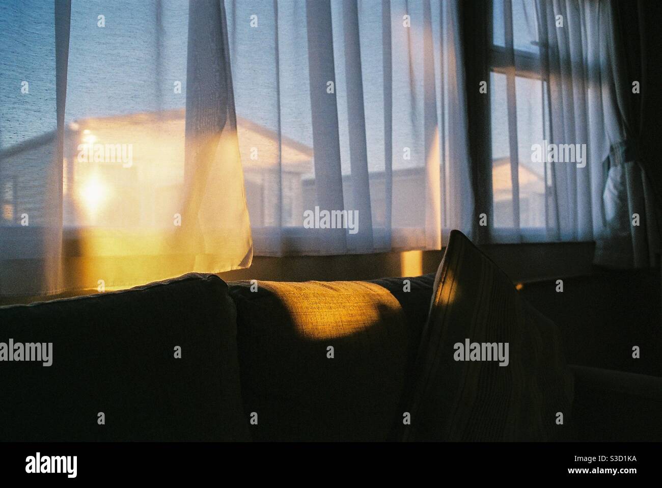 Golden sunbeam hi-res stock photography and images - Alamy