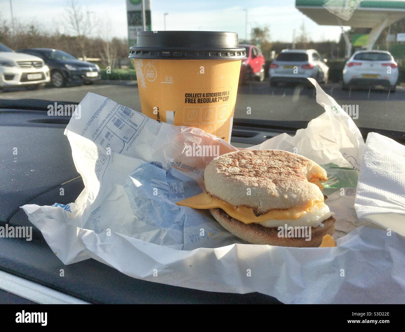 Mcdonalds breakfast hi-res stock photography and images - Alamy