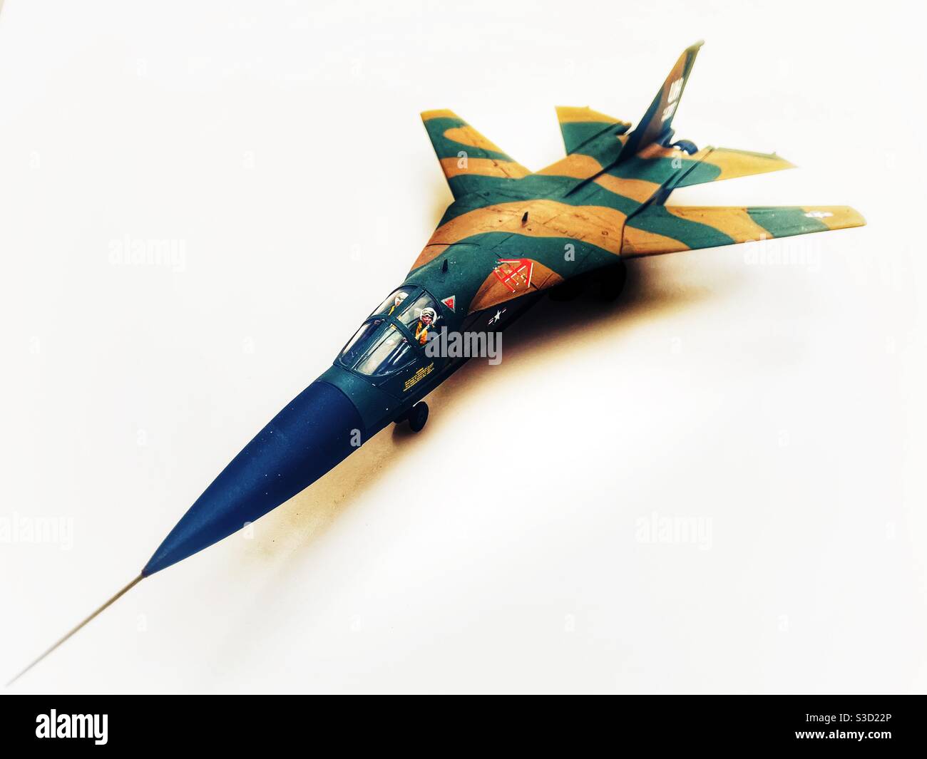 Airfix 1/72 scale F-111 model aircraft Stock Photo - Alamy