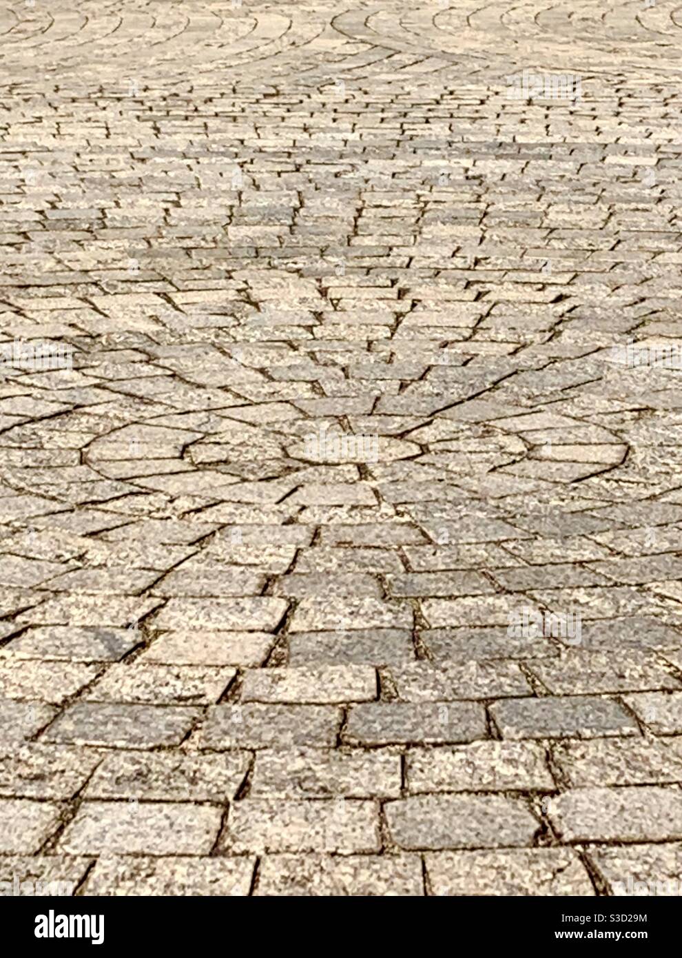 Circular paving stones hi-res stock photography and images - Alamy