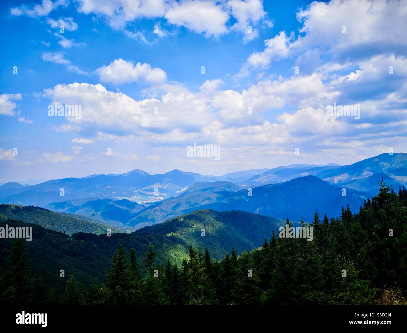Beautiful morning view Stock Photo - Alamy