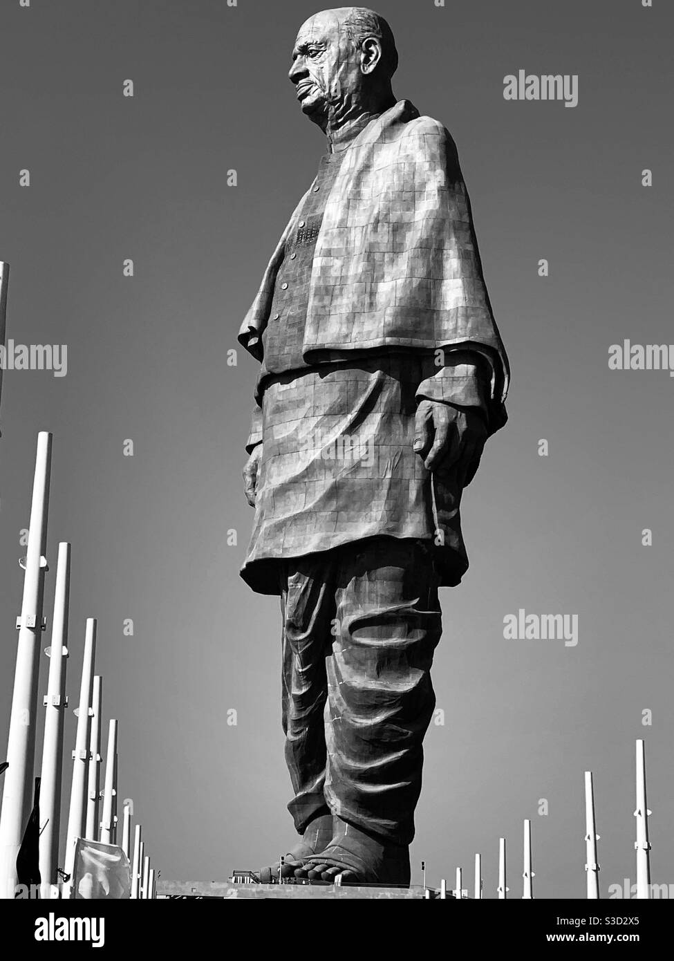 The statue of unity Black and White Stock Photos & Images - Alamy
