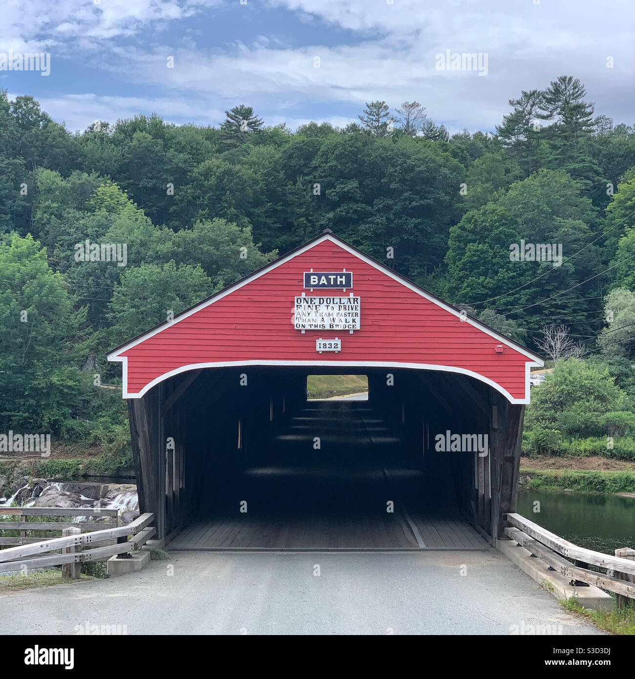 Bath Covered Bridge, Bath, Grafton County, New Hampshire, United States ...