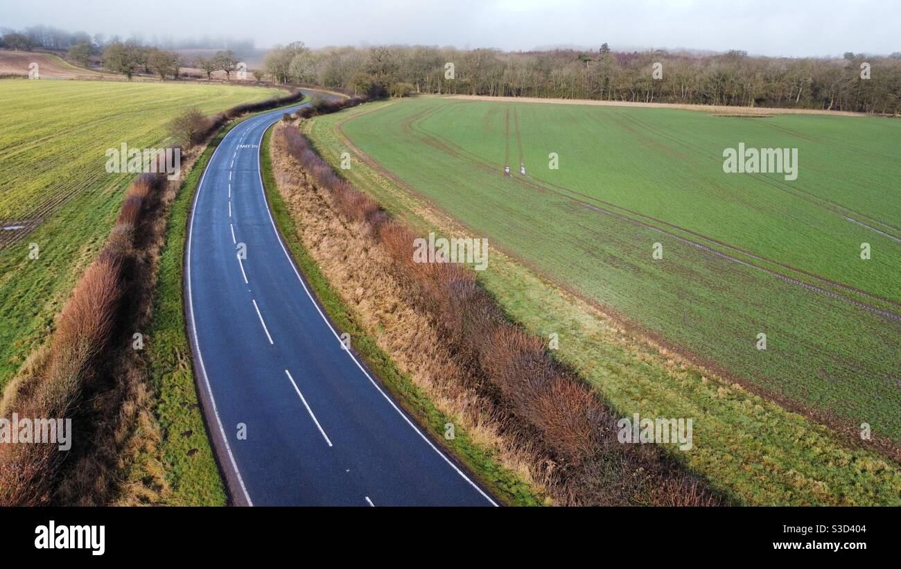 B road hi-res stock photography and images - Alamy