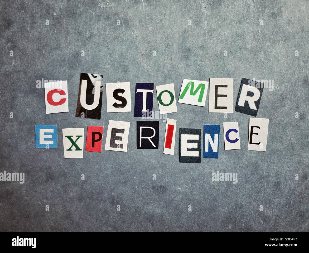 Customer Experience Word Concept Stock Photo - Alamy