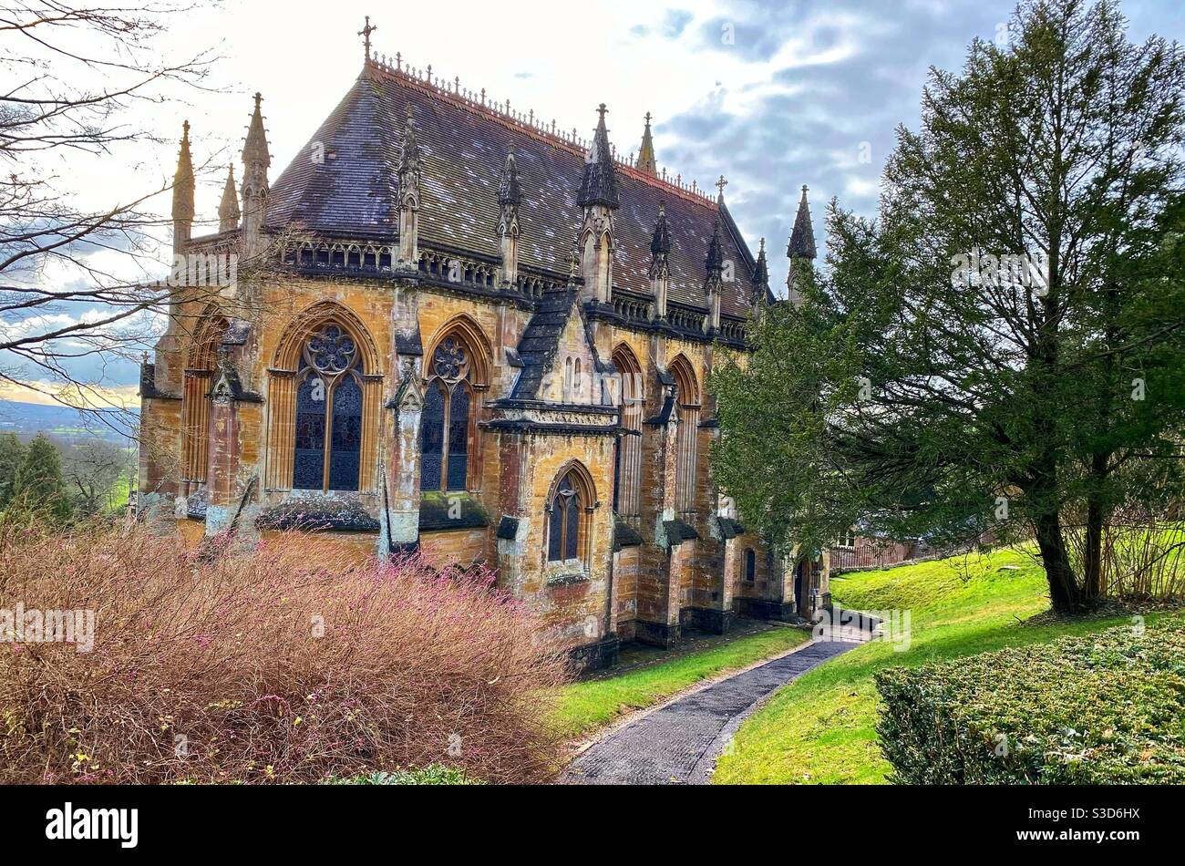 Tyntesfield gothic mansion hi-res stock photography and images - Alamy
