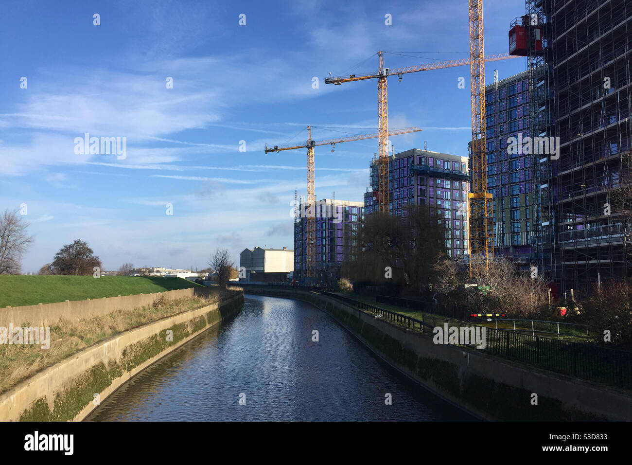 New housing under construction Stock Photo - Alamy