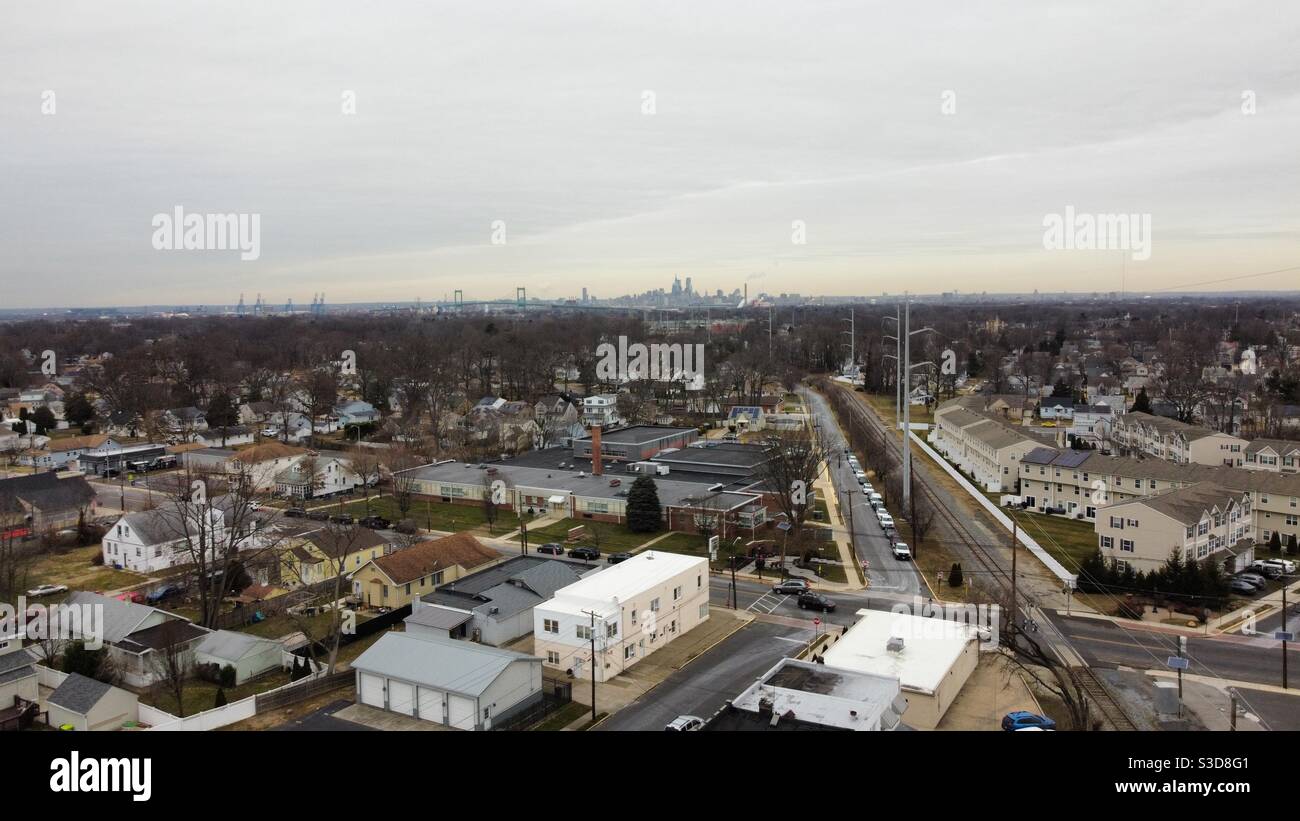 Philly aerial hi-res stock photography and images - Alamy