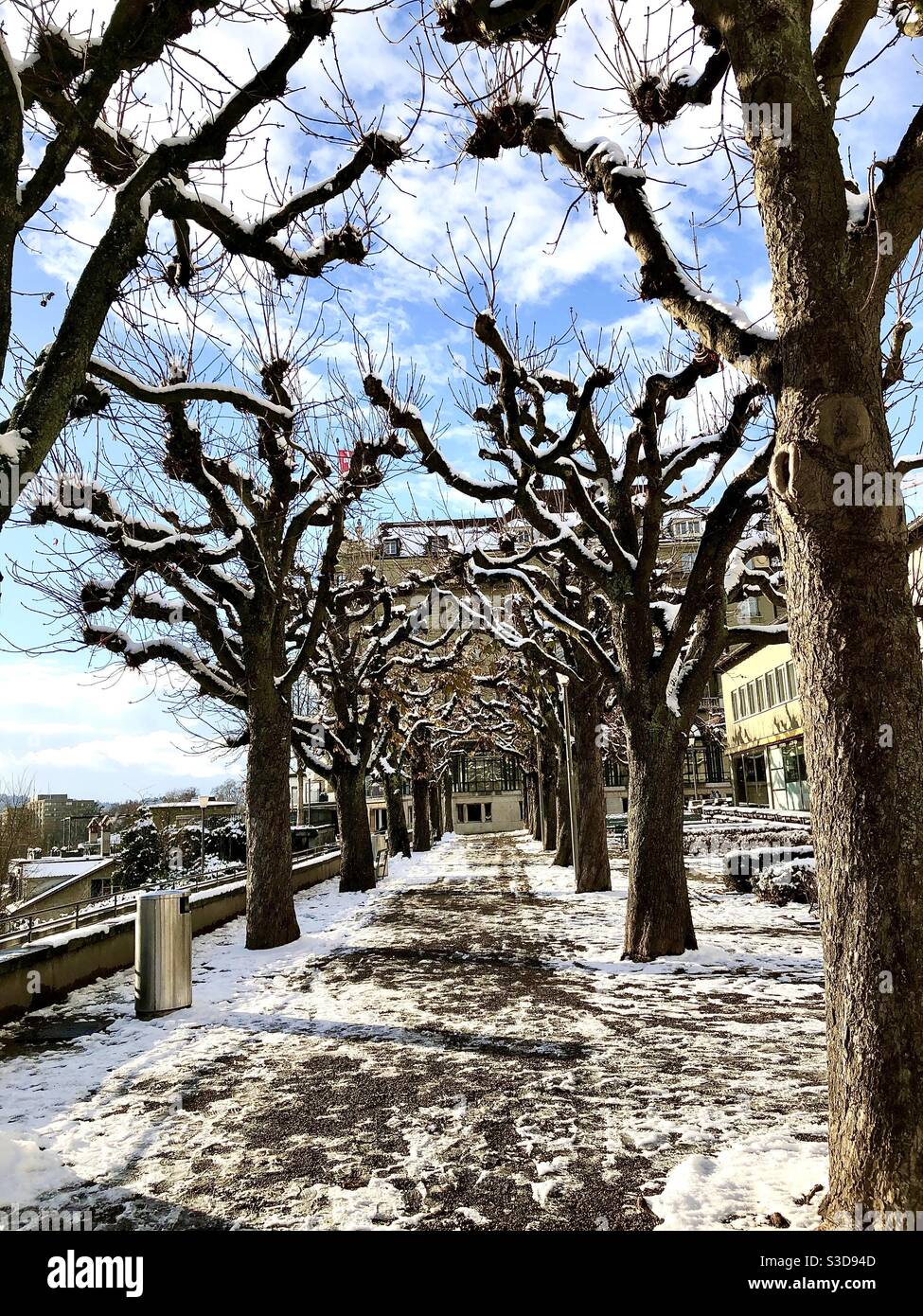 Bern switzerland snow hi-res stock photography and images - Alamy