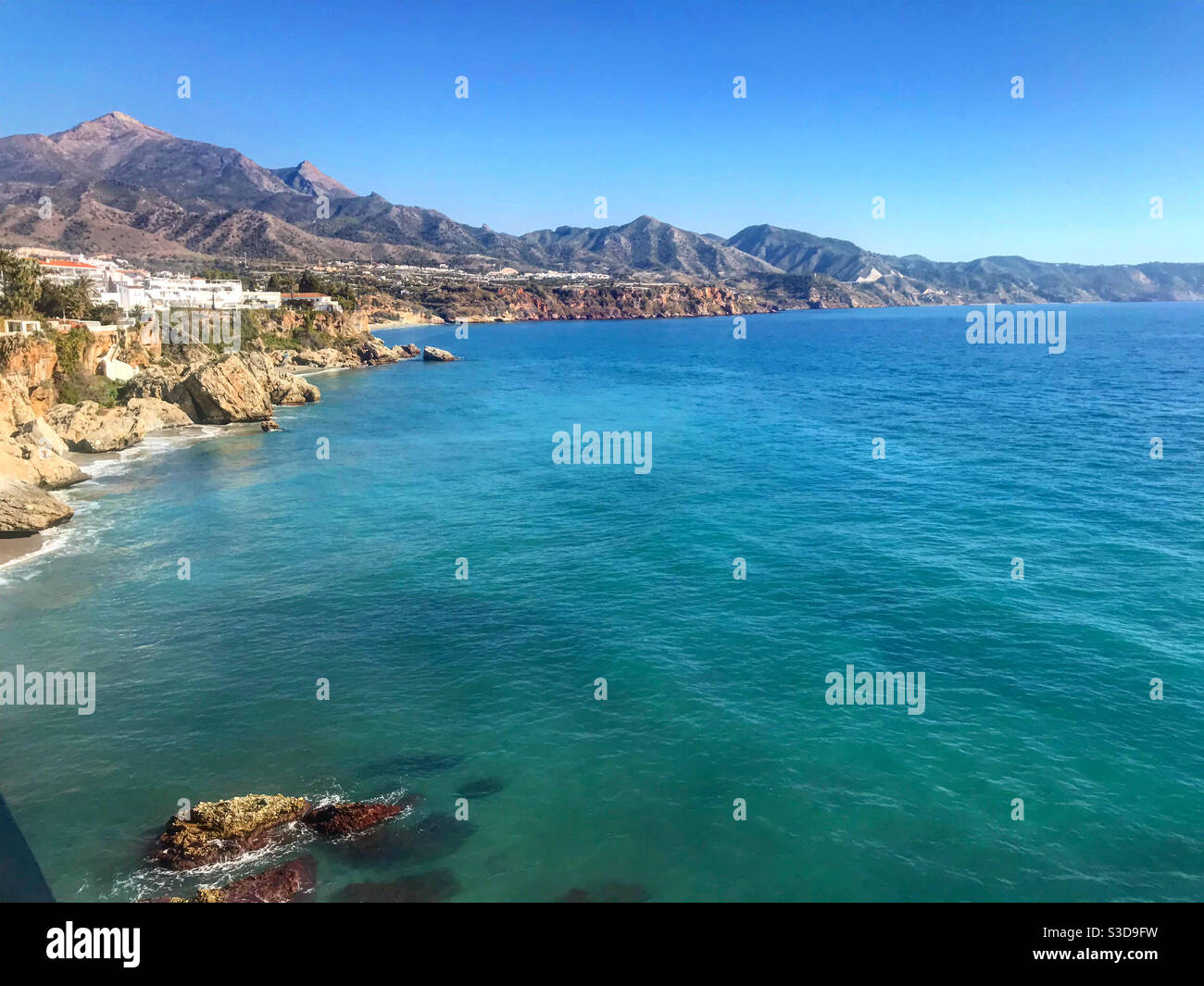 Nerja sea view hi-res stock photography and images - Alamy