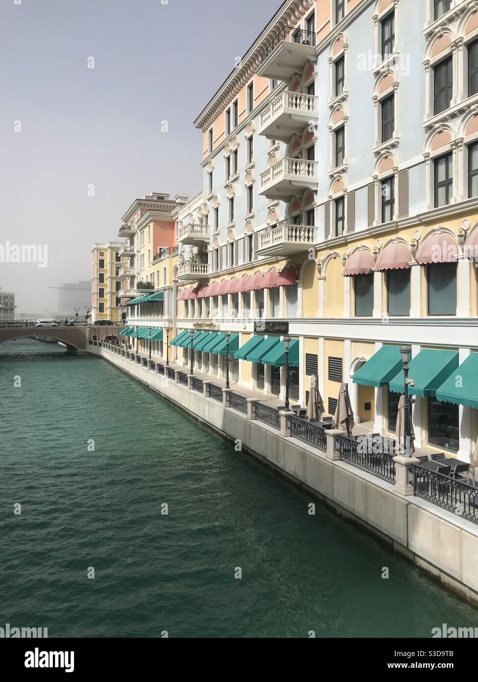 Qanat Quartier, The Pearl, Doha, Qatar Stock Photo - Alamy