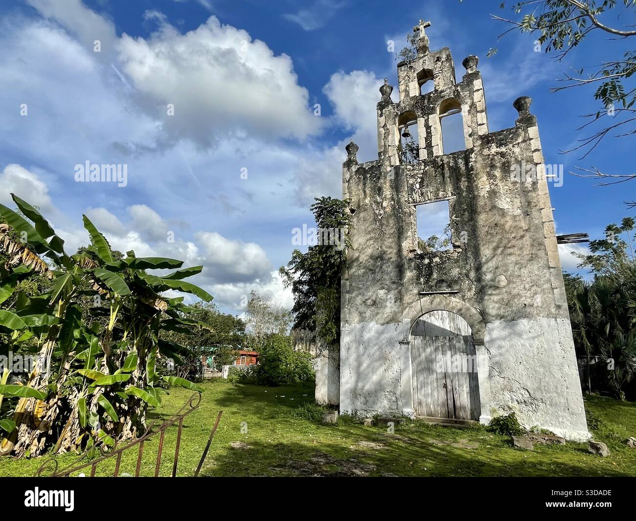Mexico ruins church hi-res stock photography and images - Alamy