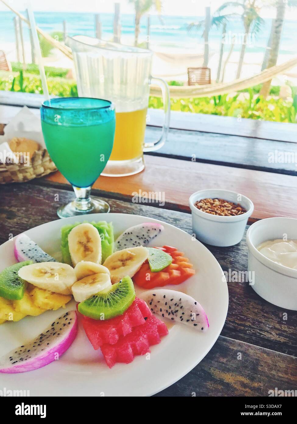 Caribbean breakfast hi-res stock photography and images - Alamy