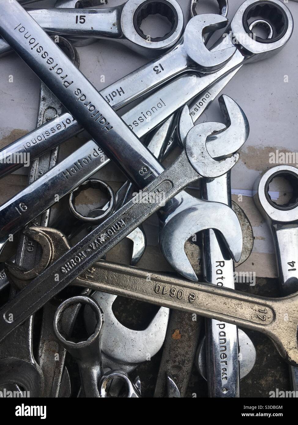 Spanners wrench hi-res stock photography and images - Alamy