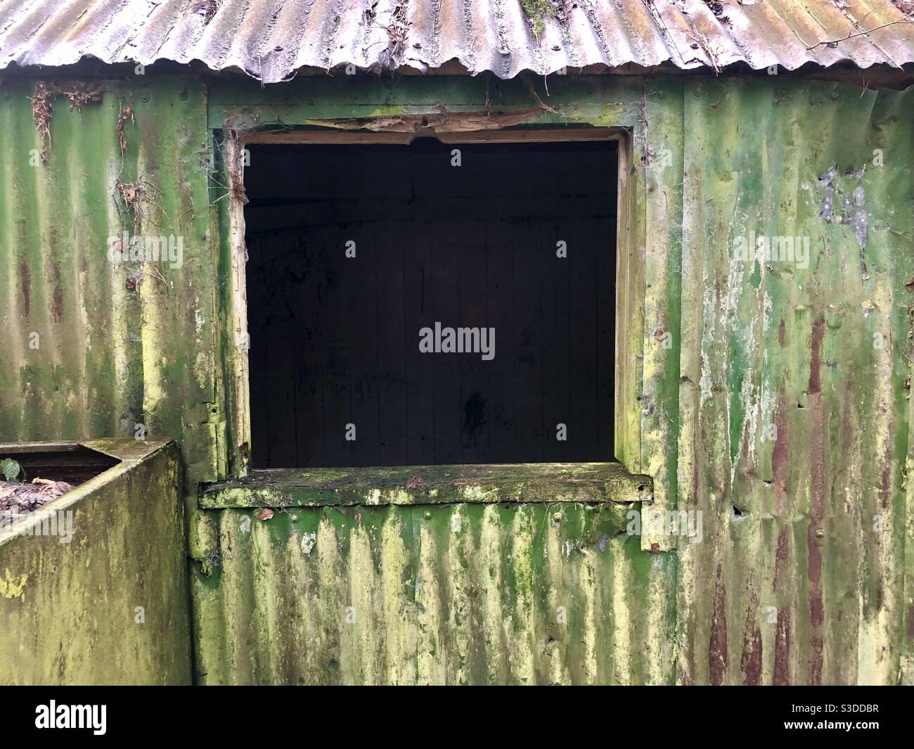 Creepy window hi-res stock photography and images - Alamy