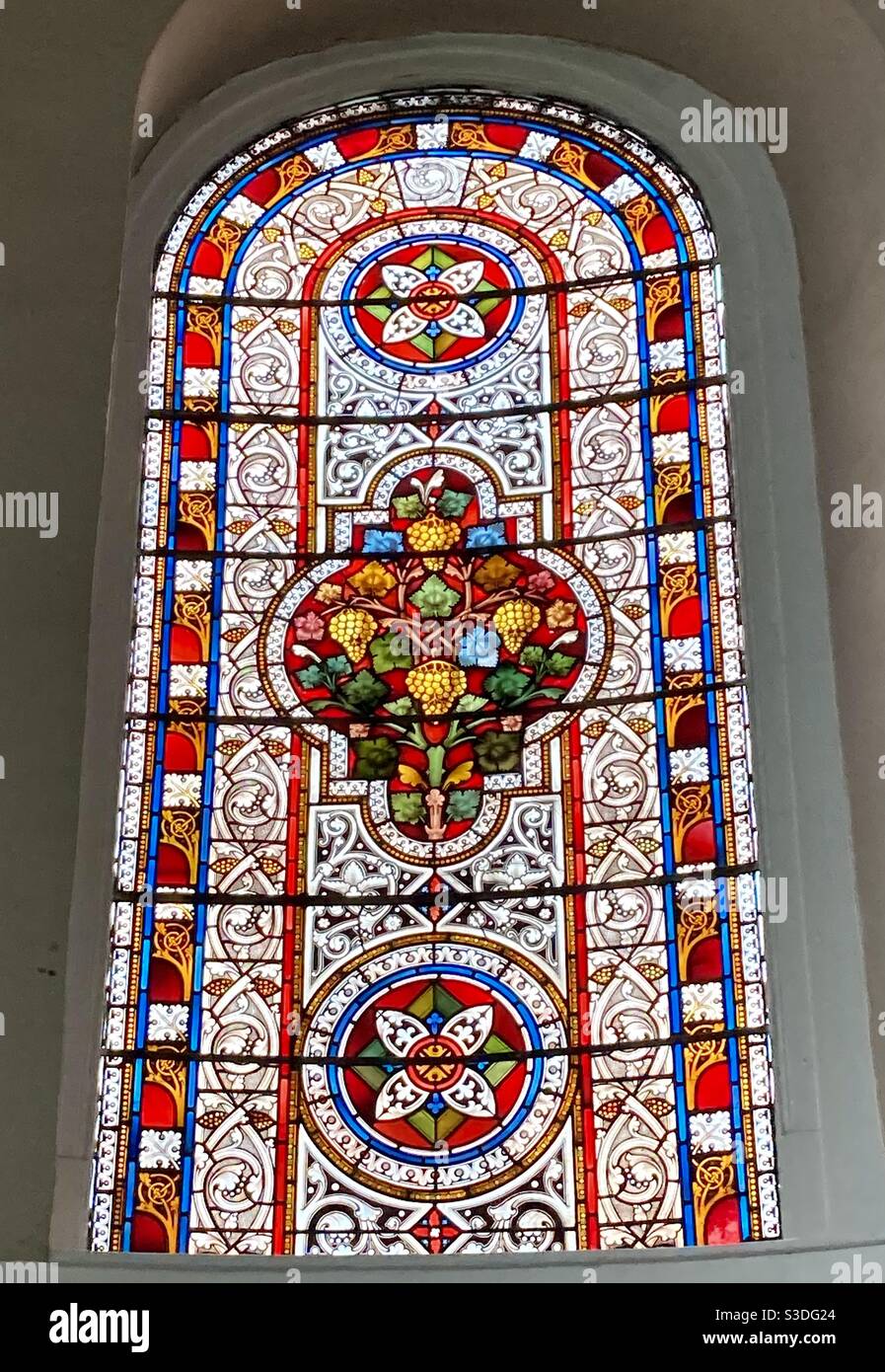 Beautiful church window Stock Photo - Alamy