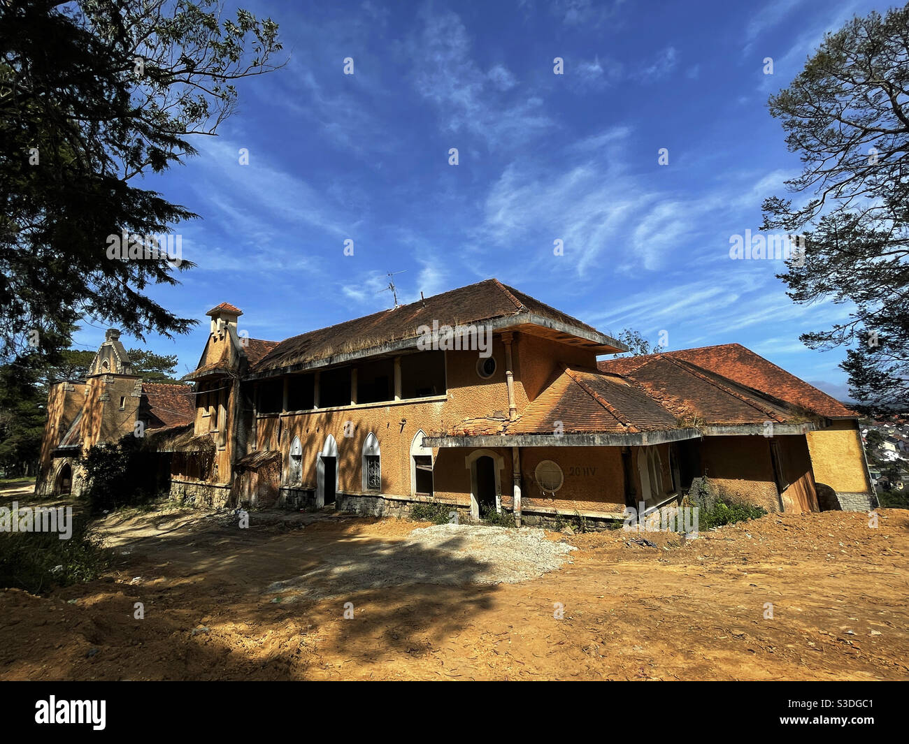 the ancient house of Da Lat Stock Photo - Alamy