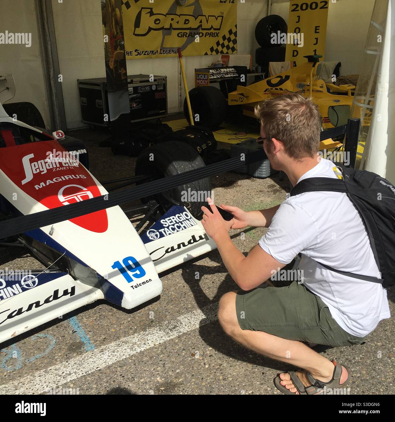 Historic formula one cars hi-res stock photography and images - Alamy