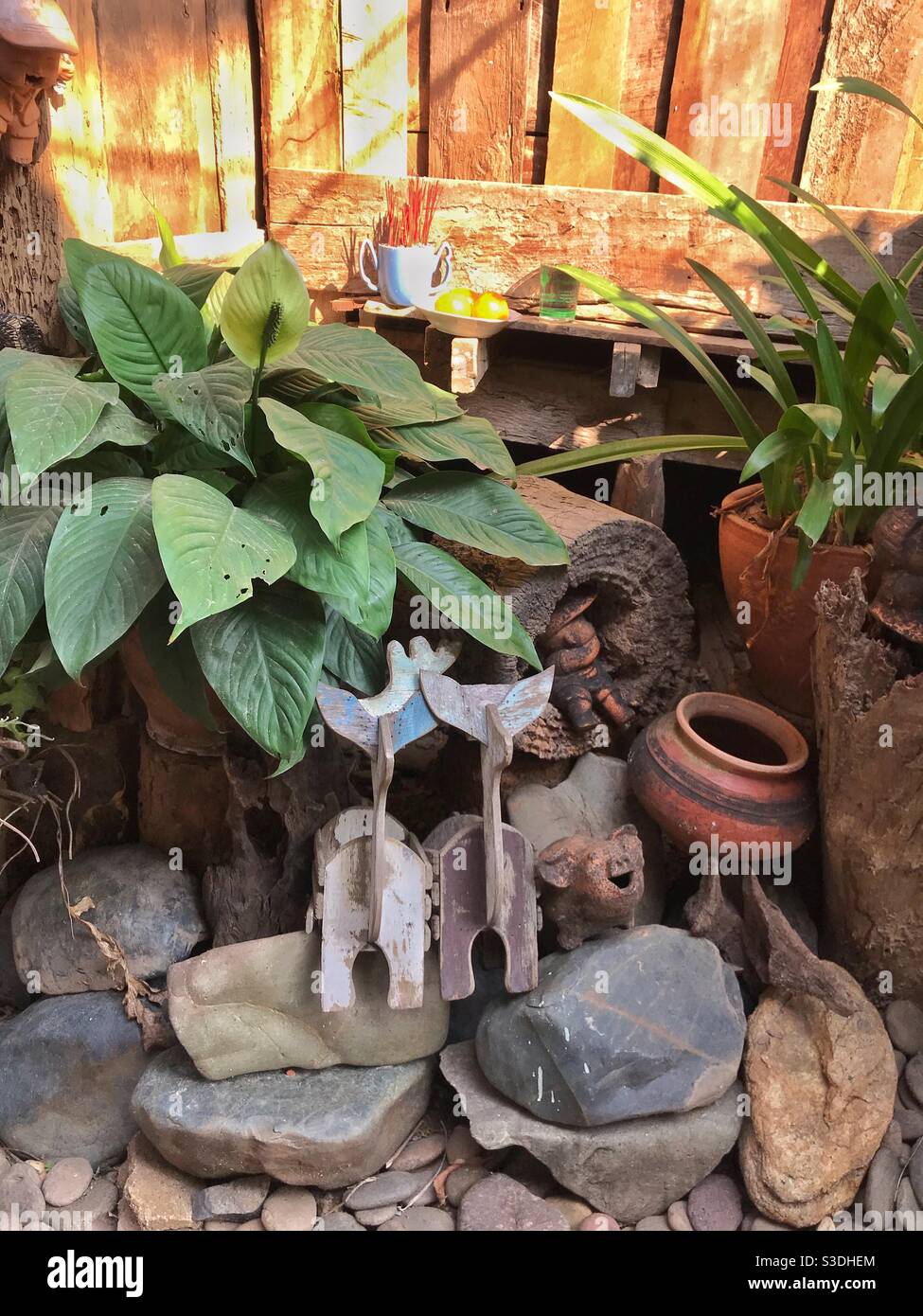 Buddhist offerings hi-res stock photography and images - Alamy