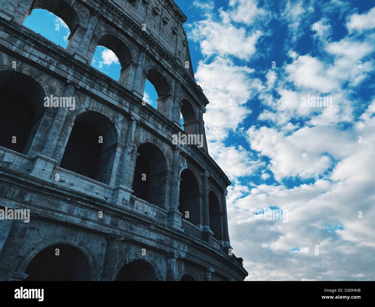 Rome coliseum clouds hi-res stock photography and images - Alamy
