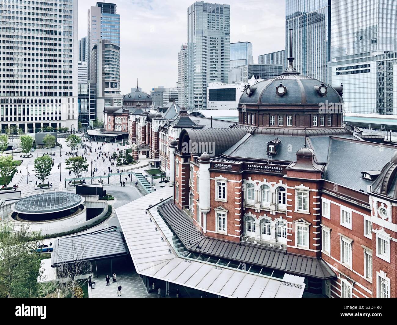 Tokyo Station, Marunouchi district, Tokyo, Japan Stock Photo - Alamy