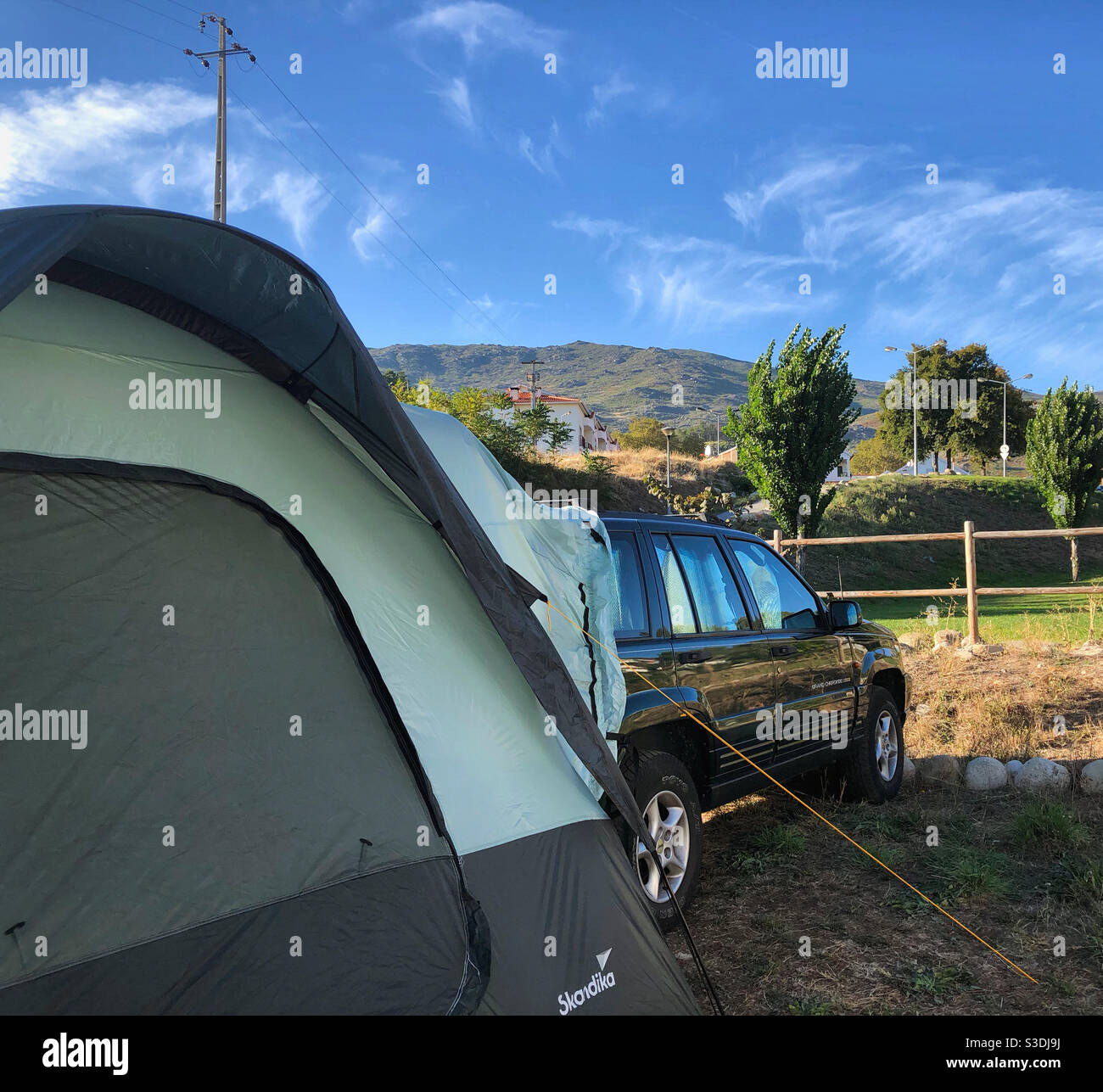 Rear boot tent hi-res stock photography and images - Alamy