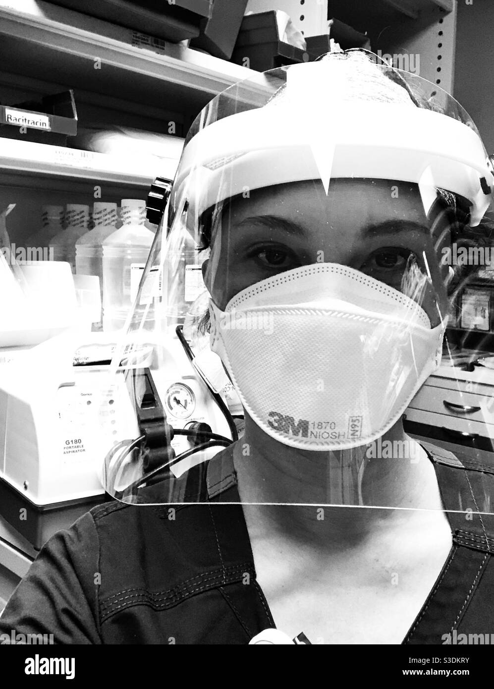 Nurse Black and White Stock Photos & Images - Alamy