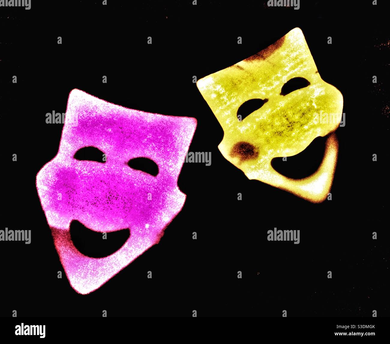 Two masquerade masks hi-res stock photography and images - Alamy