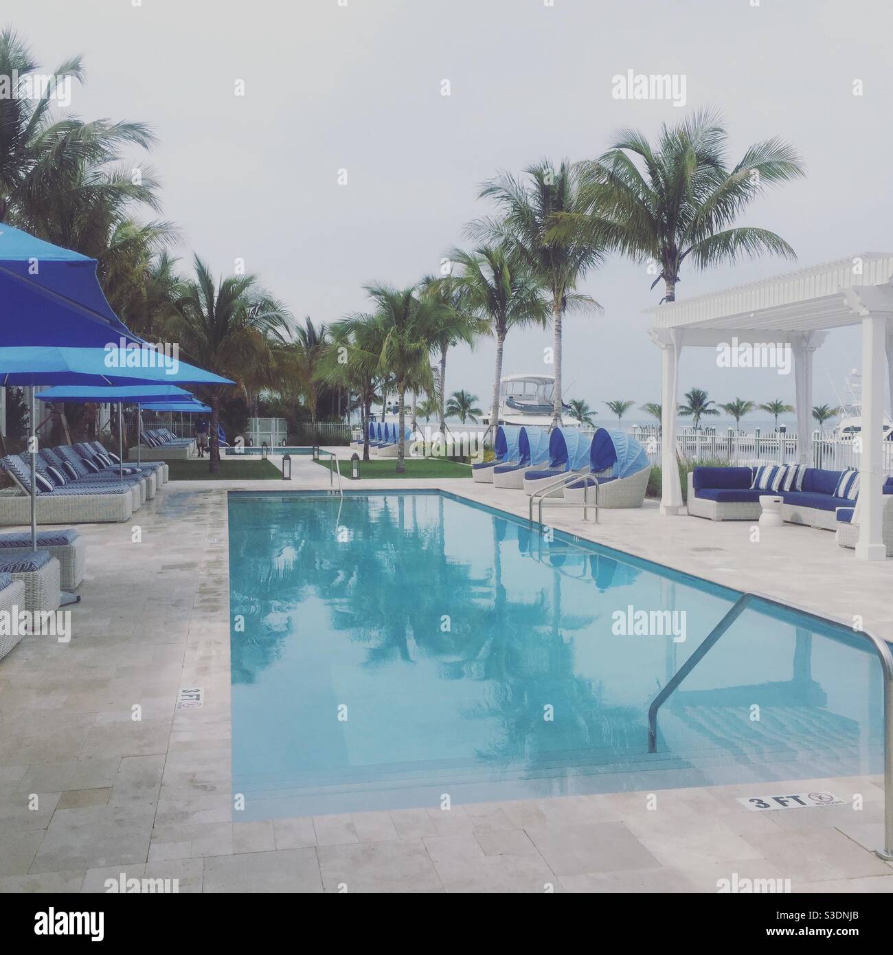 Chilling by the pool hi-res stock photography and images - Alamy