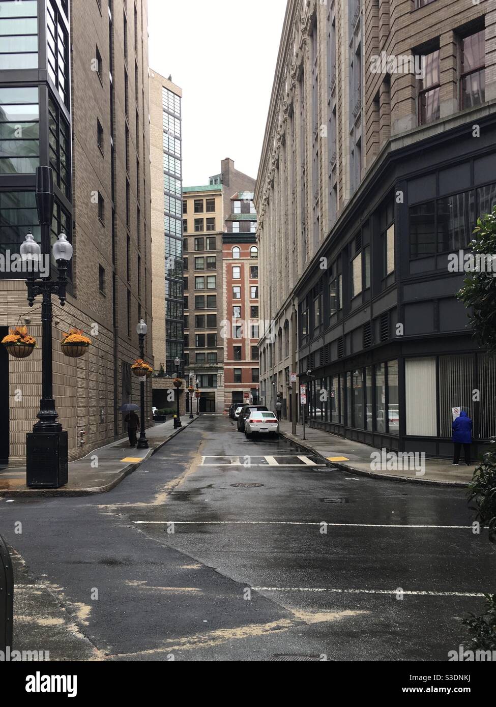 Downtown boston street hi-res stock photography and images - Alamy