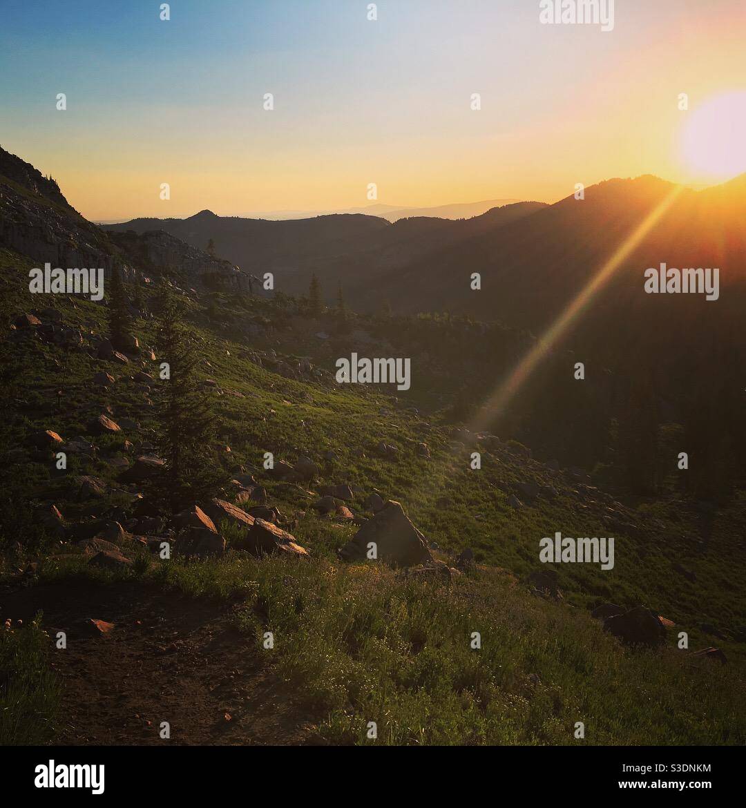 Good morning mountains hi-res stock photography and images - Alamy