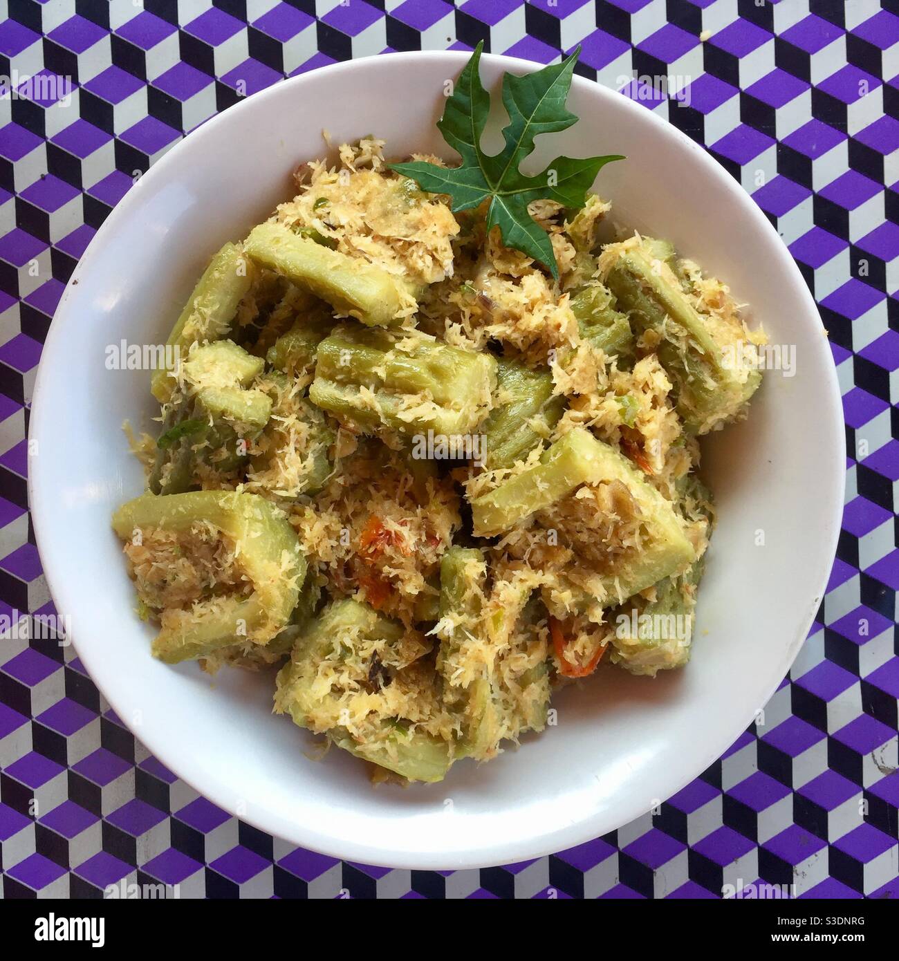 Tumis Pare (Bitter Melon), Indonesia Stock Photo - Alamy