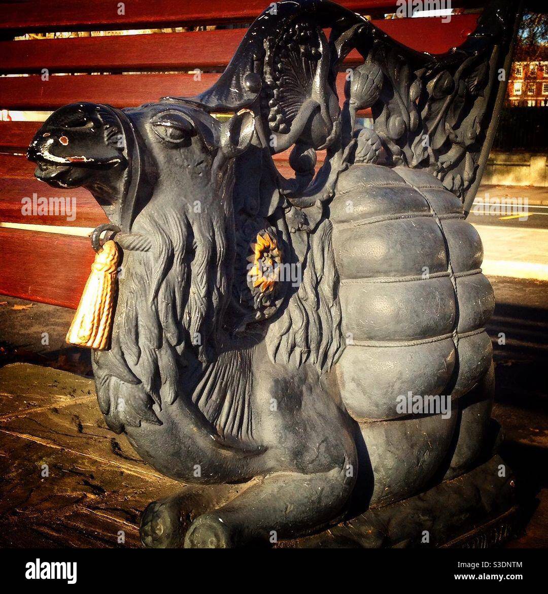 Victorian camel benches hi-res stock photography and images - Alamy