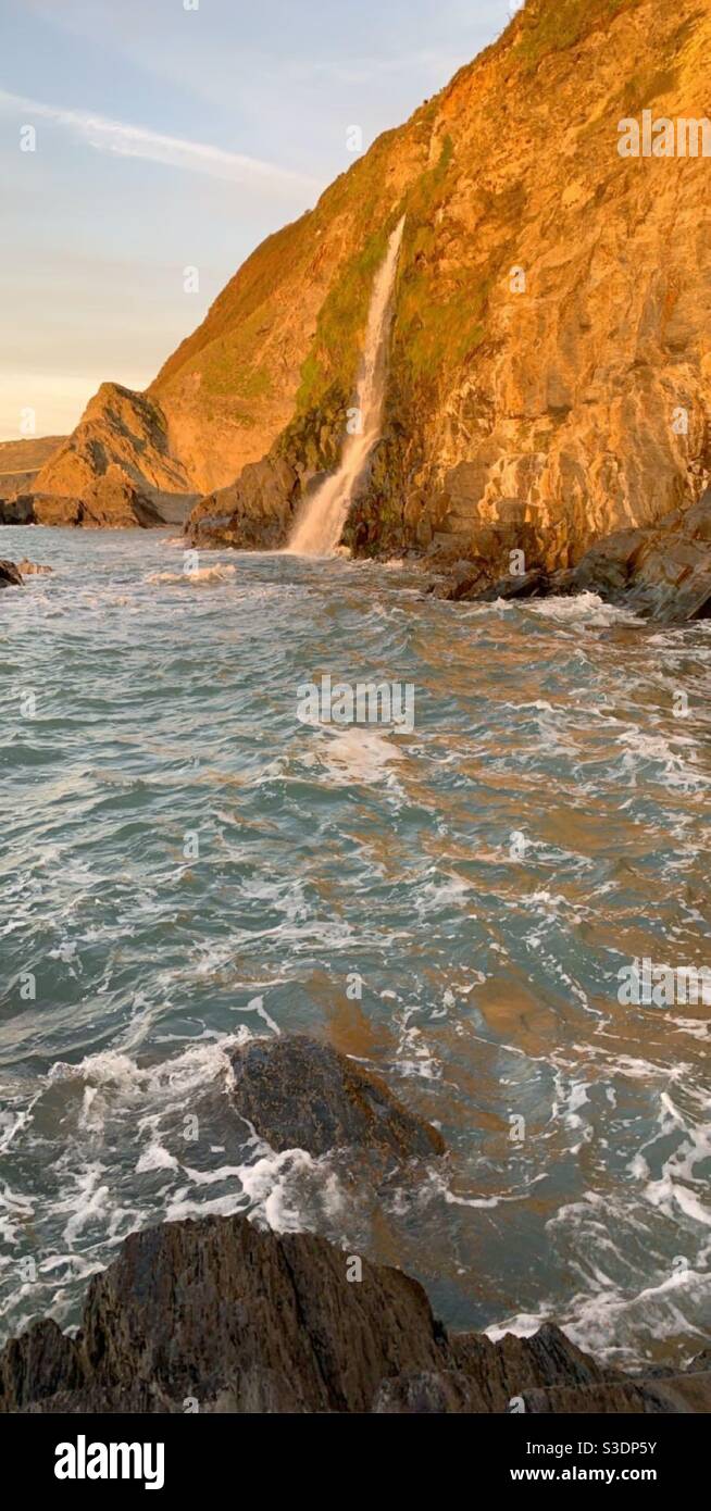 Penbryn beach hi-res stock photography and images - Alamy