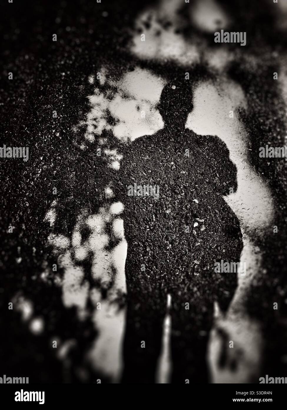 Self portrait shadow hi-res stock photography and images - Alamy