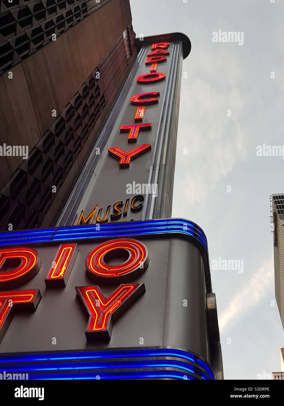 Radio City sign Stock Photo - Alamy