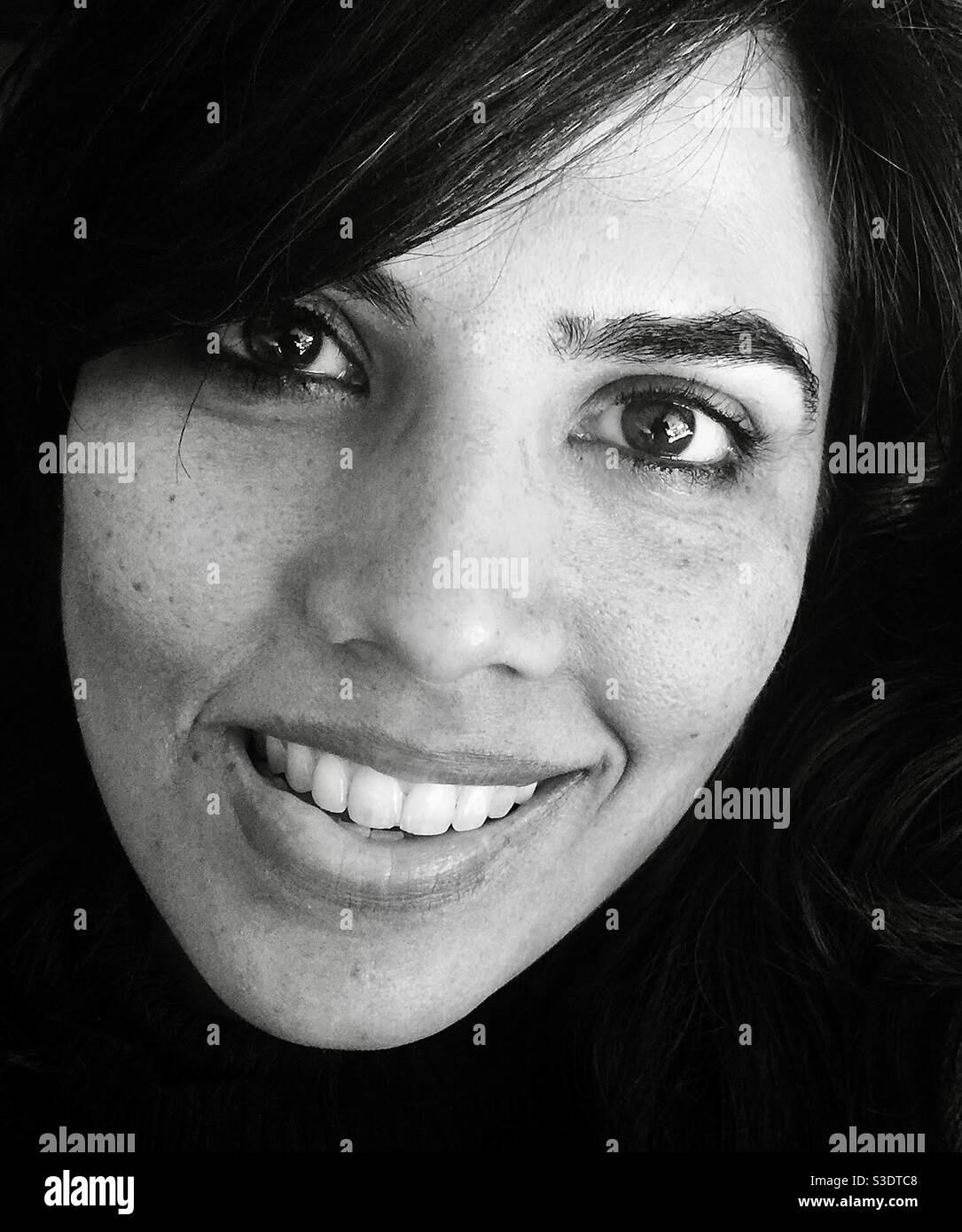 Indian smiling face hi-res stock photography and images - Alamy