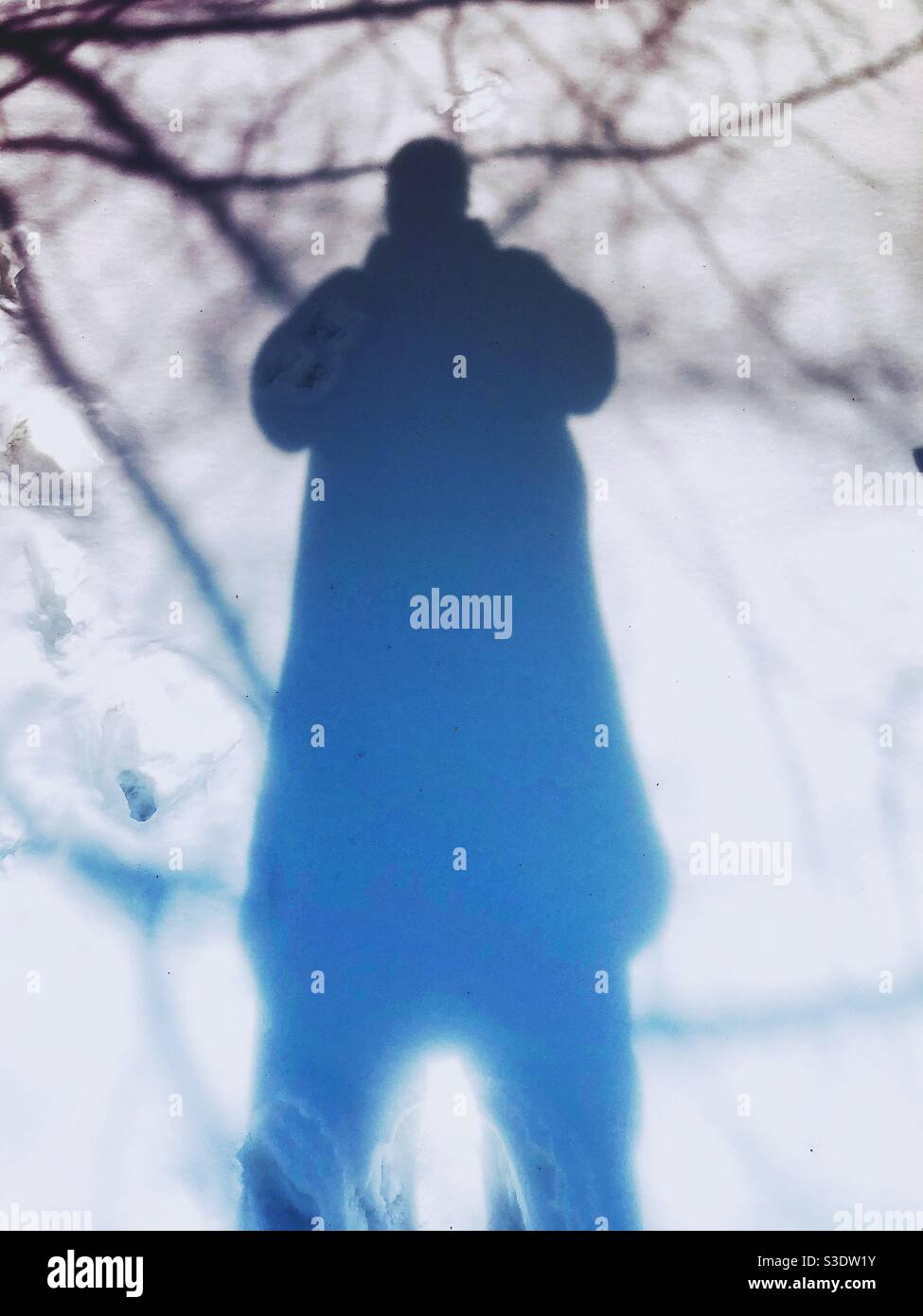 Snow water shadows hi-res stock photography and images - Alamy