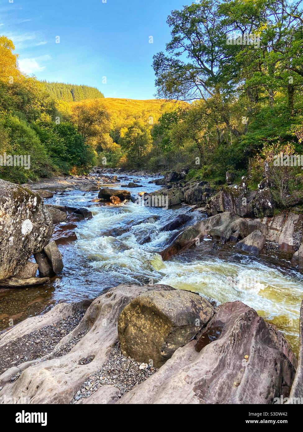Bracklinn waterfall hi-res stock photography and images - Alamy