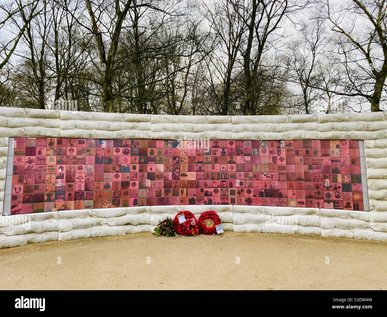 Battle of the Somme memorial - Heaton Park UK Stock Photo - Alamy