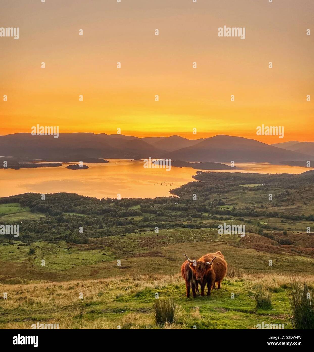 Conic hill sunset hi-res stock photography and images - Alamy