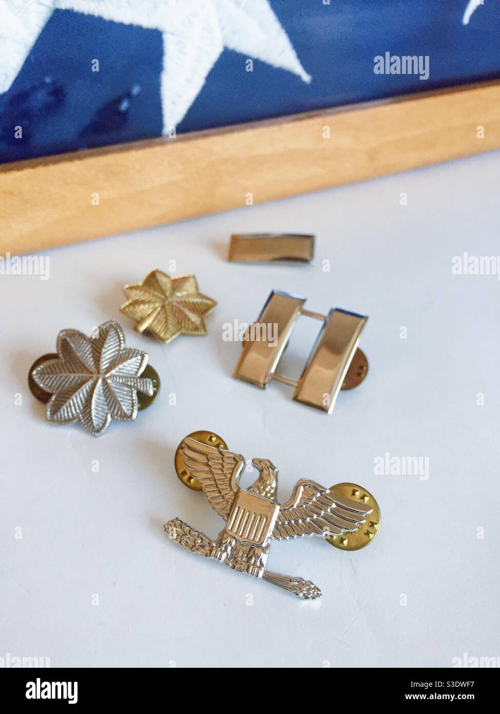 Us army rank insignia hi-res stock photography and images - Alamy