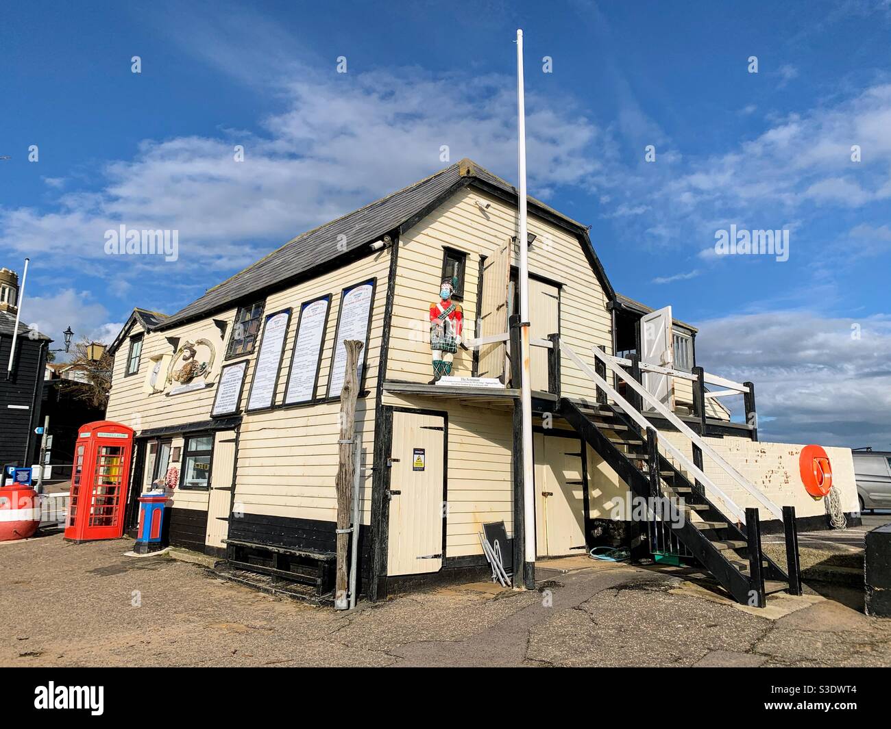 The Old Lifeboat House, Broadstairs, Kent, England Stock Photo - Alamy