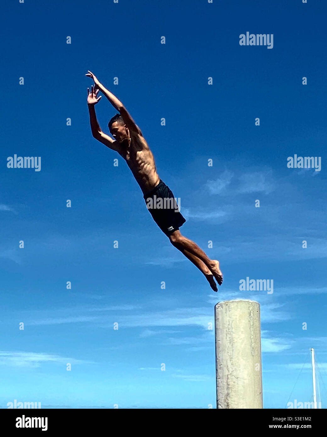 Jumping man hi-res stock photography and images - Alamy