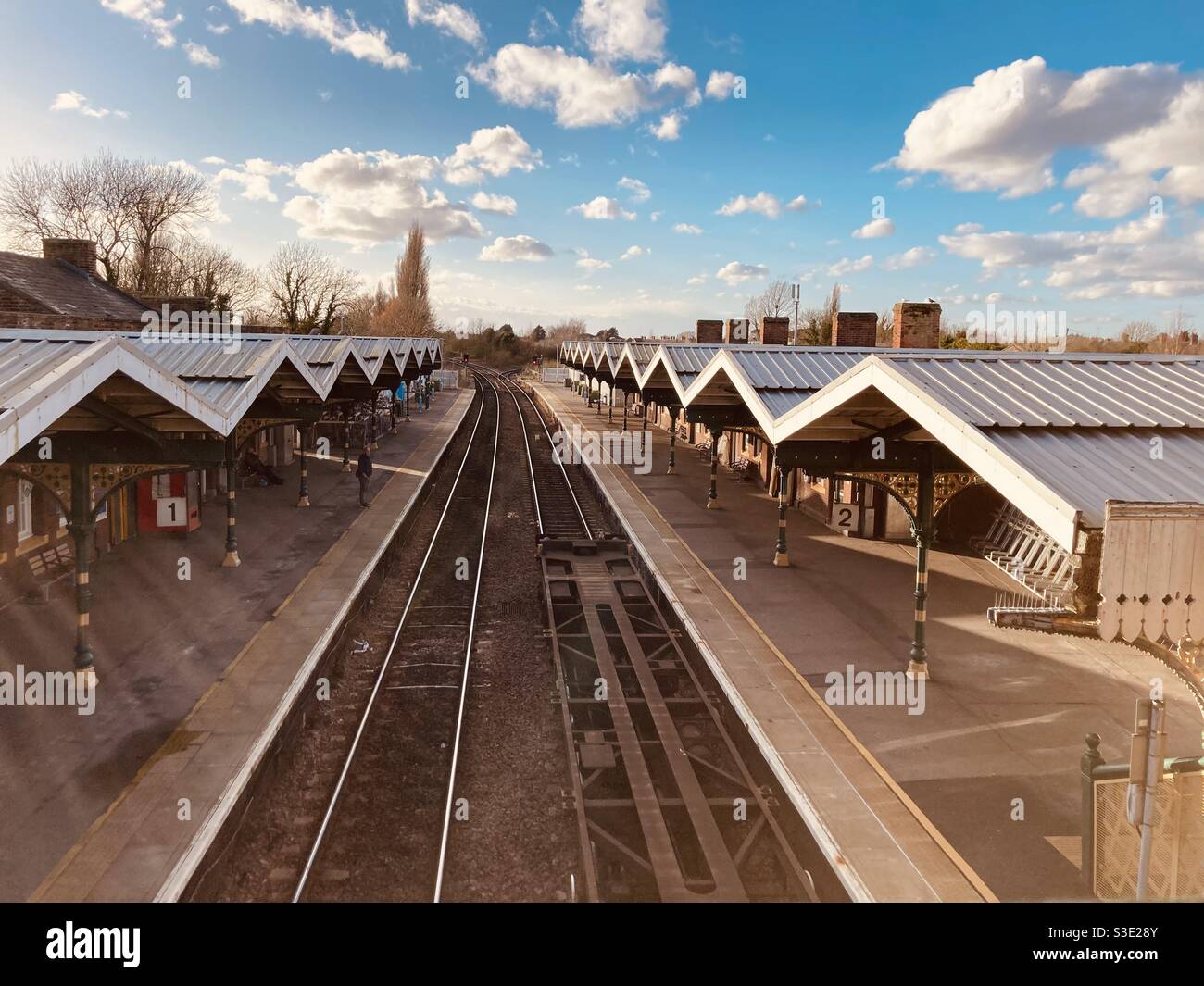 Fenland train hi-res stock photography and images - Alamy