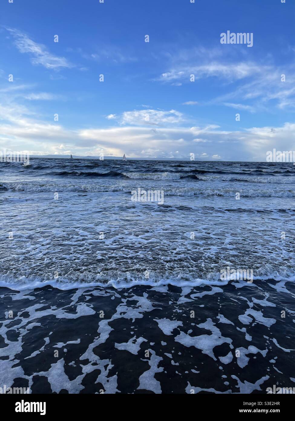 Scotland view on clyde smartphone stock photos and images - Alamy