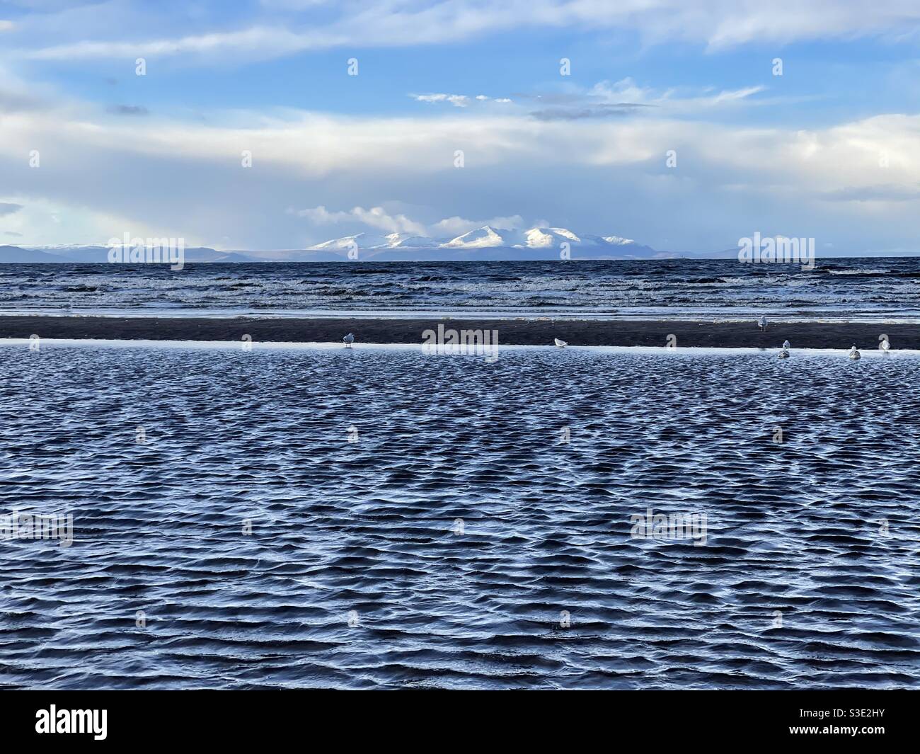 Snow capped arran hills hi-res stock photography and images - Alamy