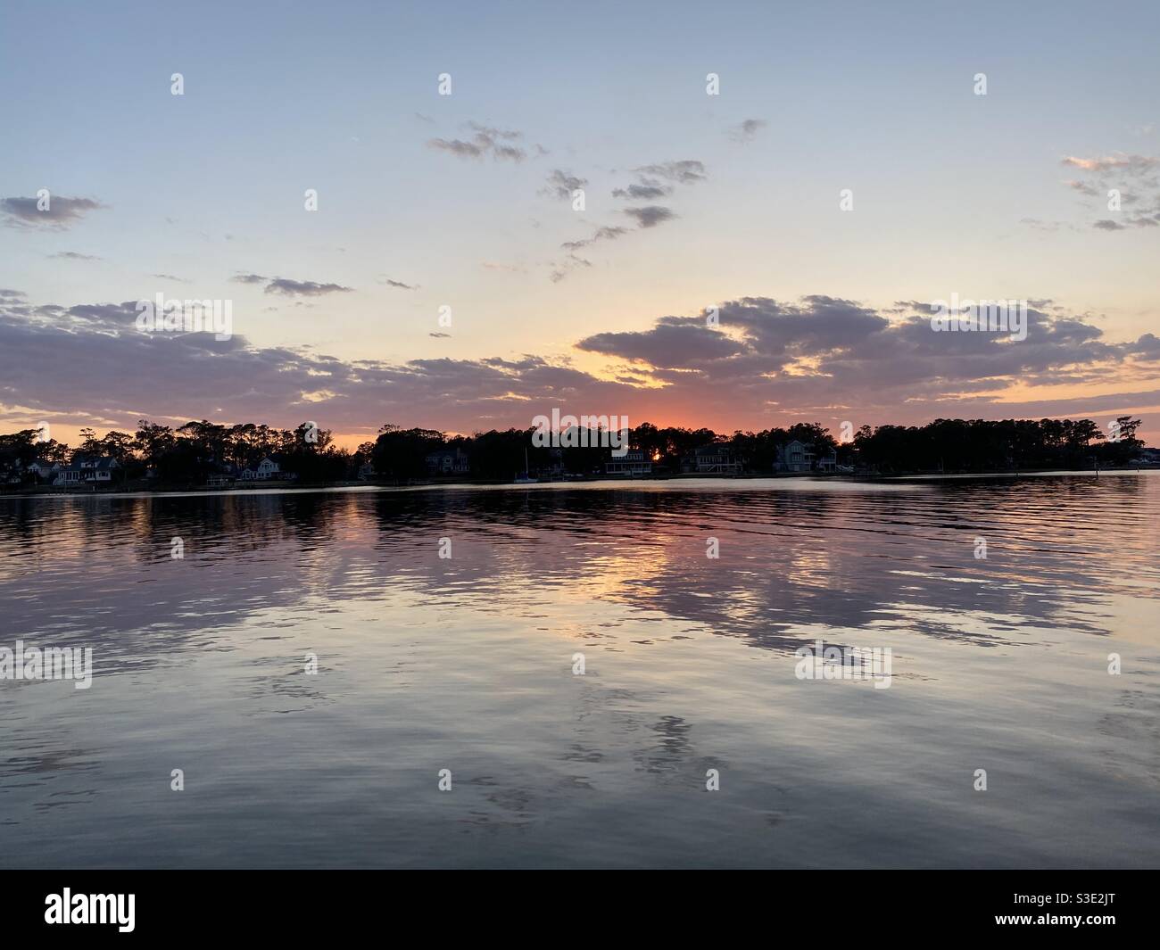 Sunset, Outer Banks Stock Photo - Alamy
