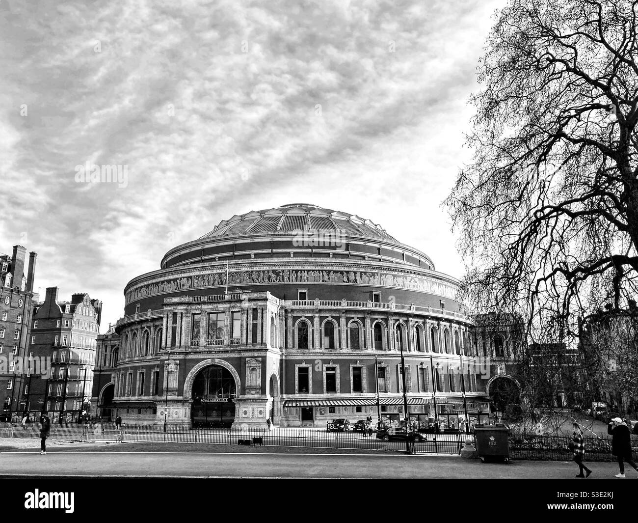 Royal Albert Hall Black and White Stock Photos & Images - Alamy