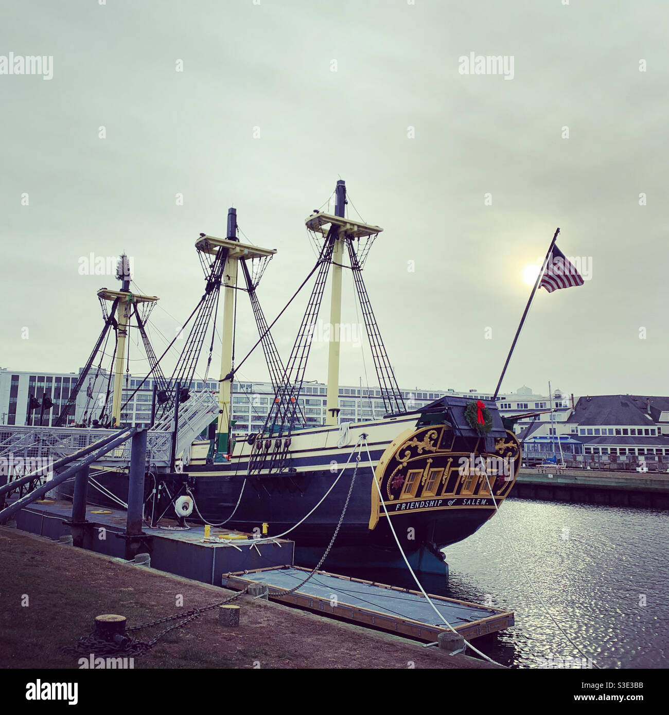 Friendship of Salem, replica of the 1797 Friendship, Salem Maritime ...